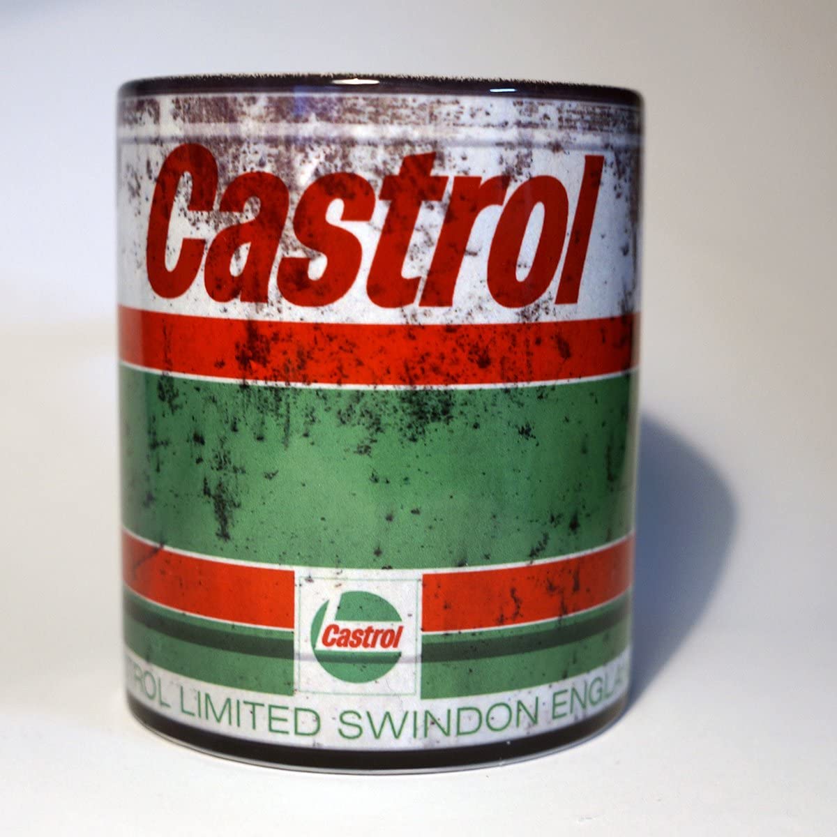 Castrol Motor Oil Can Mug – American Brand Studio
